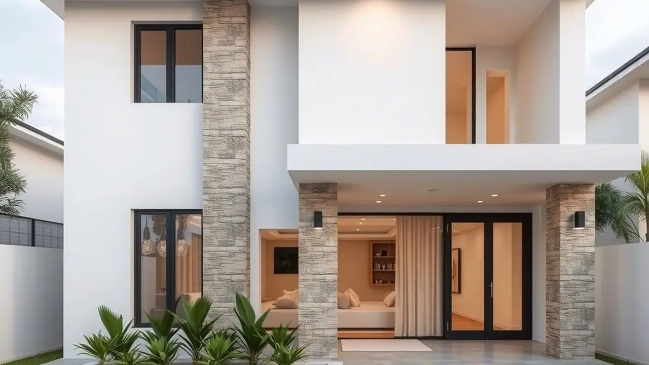 5 Ide Desain Rumah Minimalis yang Ideal untuk Lahan Sempit, Yuk Simak! - Lifestyle Fimela.com