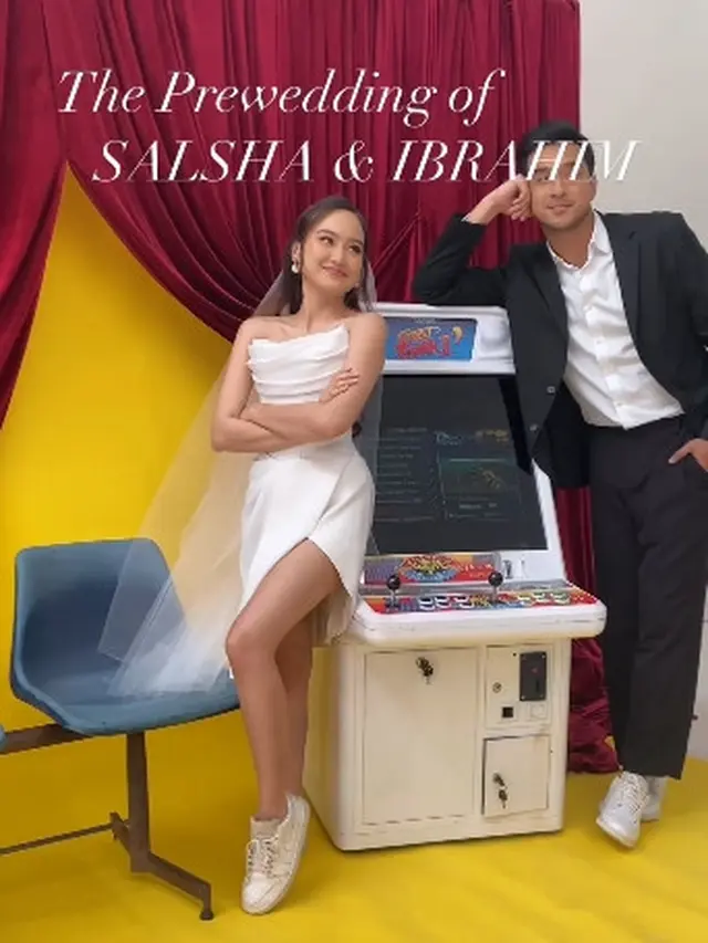 Sah Nikah, Ini 7 Potret Prewedding Salshabilla Adriani dan Ibrahim ...