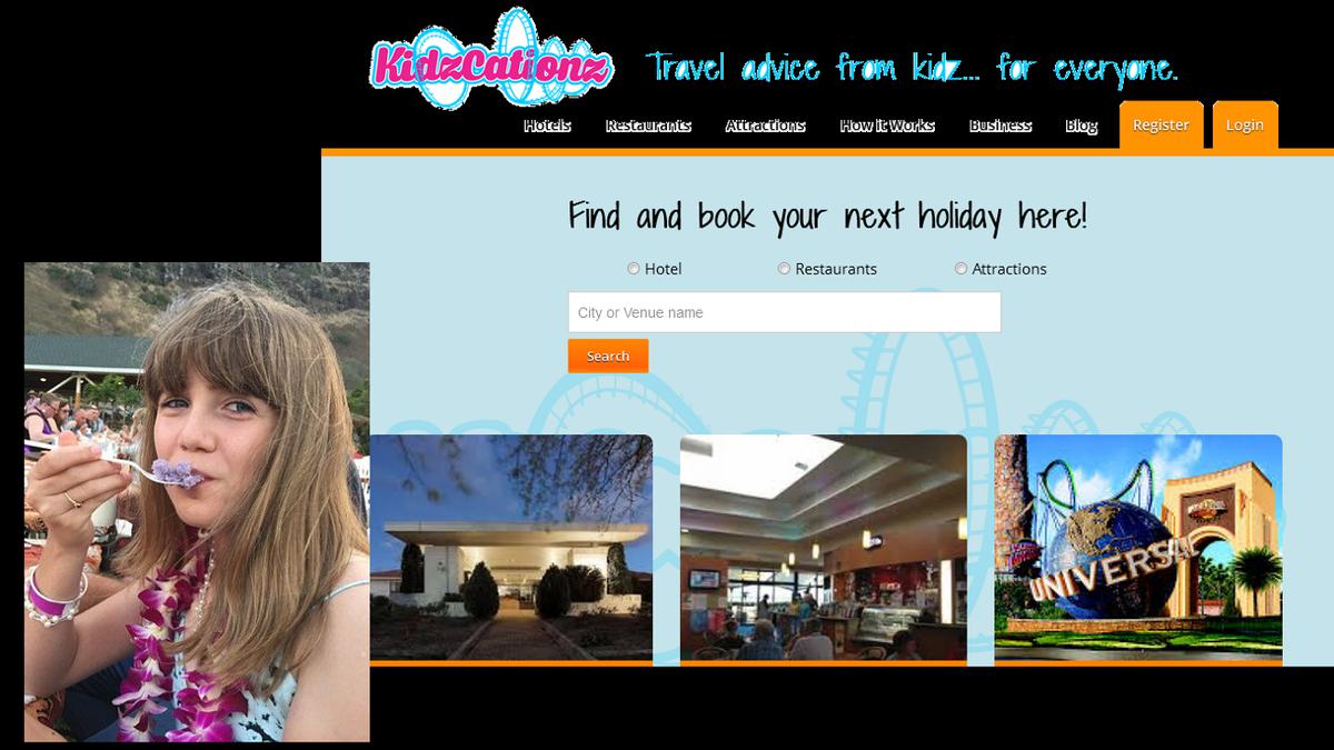 Brilian! Gadis 12 Tahun Bikin Situs Travel Terjujur Khusus Anak ...