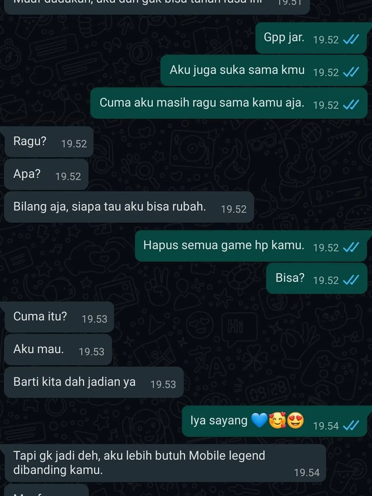 6 Chat Gagal Pacaran dengan Gebetan Ini Kocak, Ada yang Bahas Soal ...