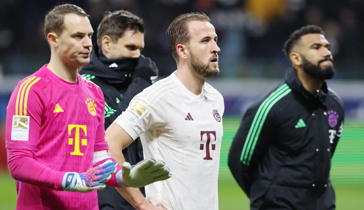 Foto: Reaksi Pemain Bayern Munchen Setelah Merasakan Kekalahan Perdana ...