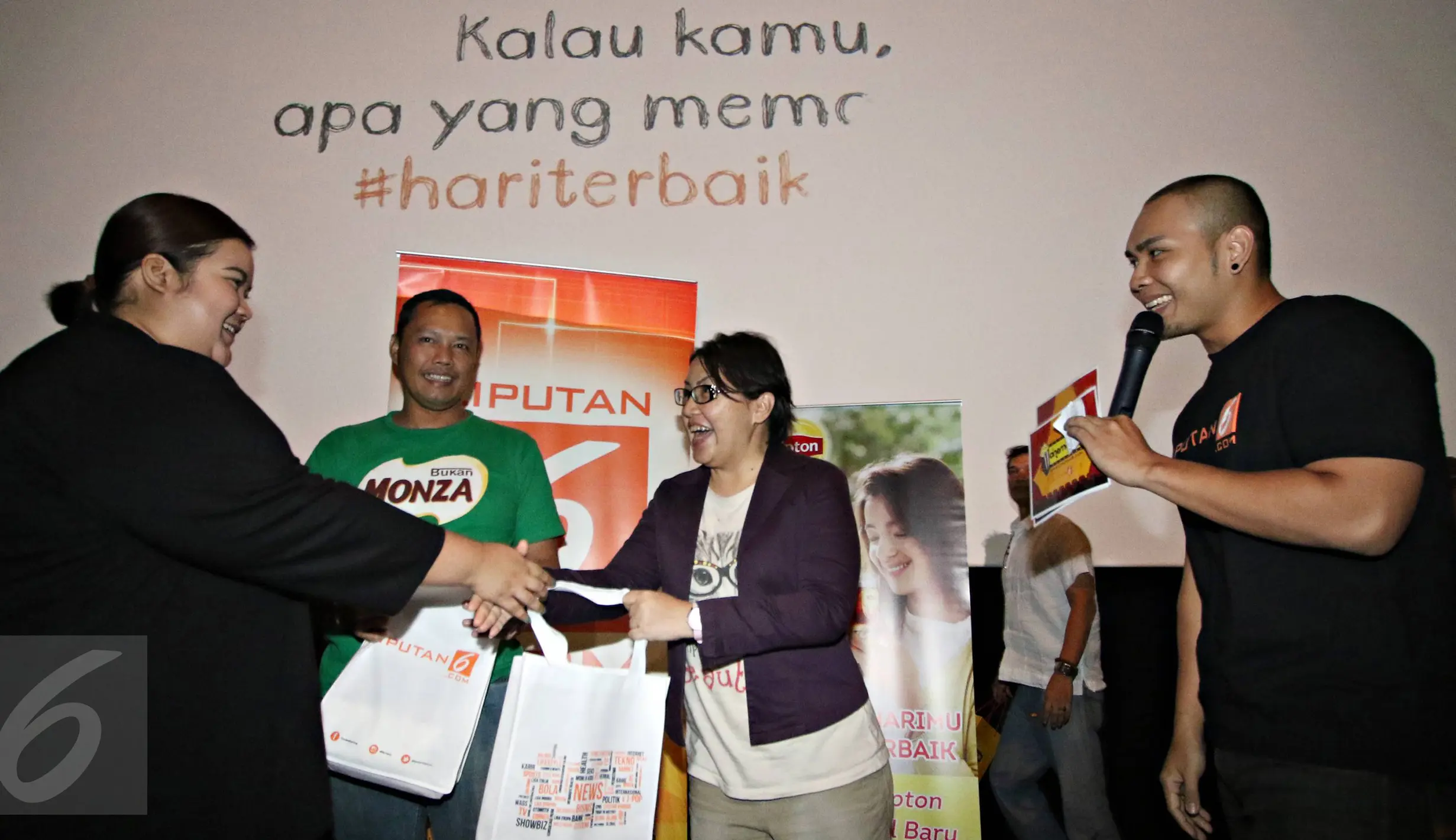 Serunya Nonton Bareng Cinemaholic dan Lipton Tea - Foto Liputan6.com