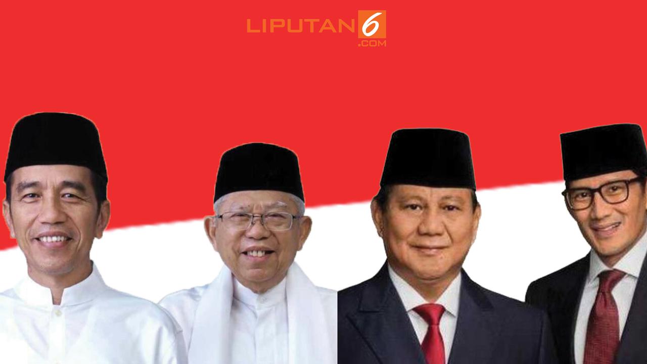 Jadwal Debat Capres Cawapres 2019