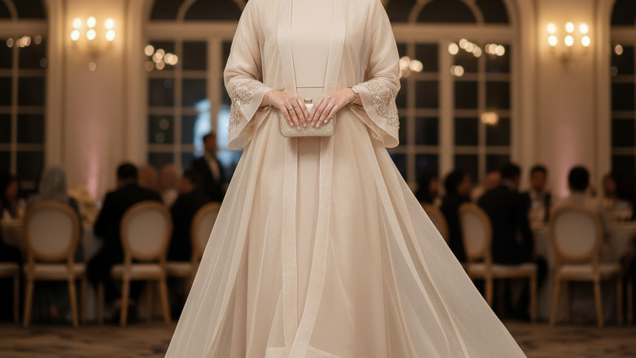8 Trend Gamis Abaya Modern Terbaru 2025 untuk Tampil Anggun dan ...