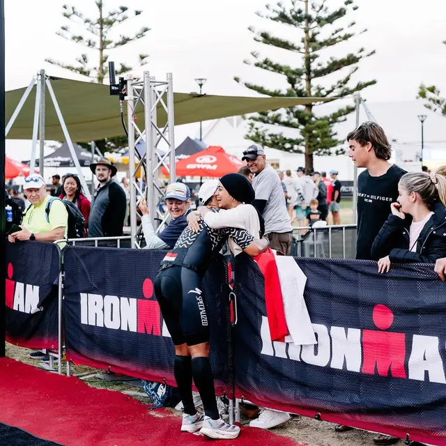 10 Potret Ditto Percussion Ikut Ironman Triathlon di Australia, Bangga ...