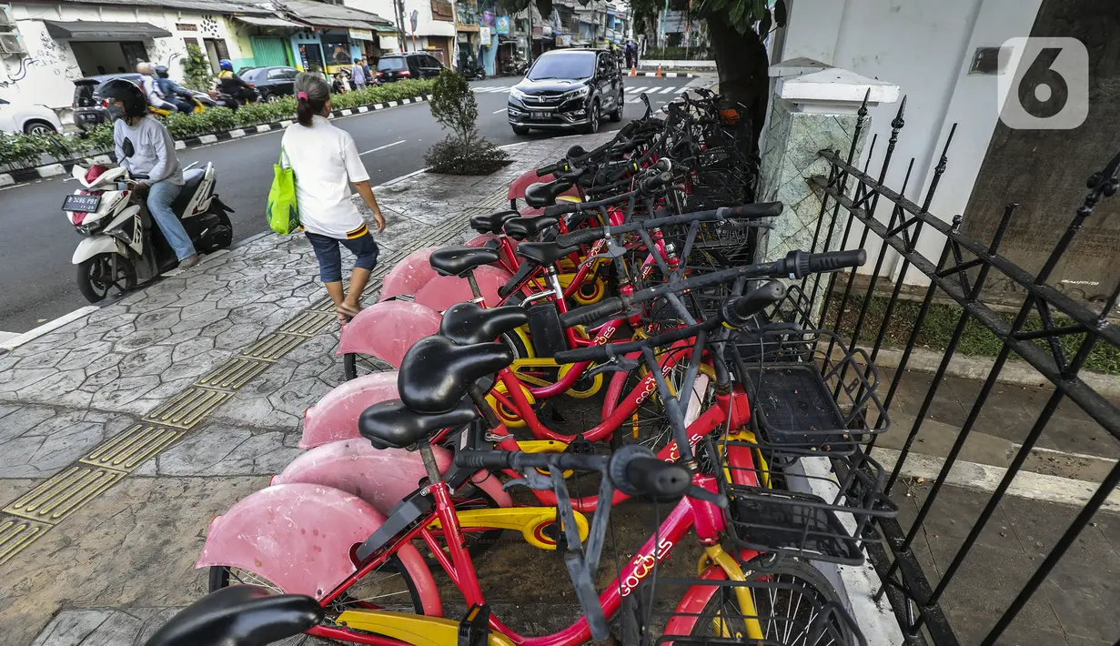 Kondisi Memprihatinkan Sepeda Sewaan Milik Pemprov DKI Jakarta - Foto ...