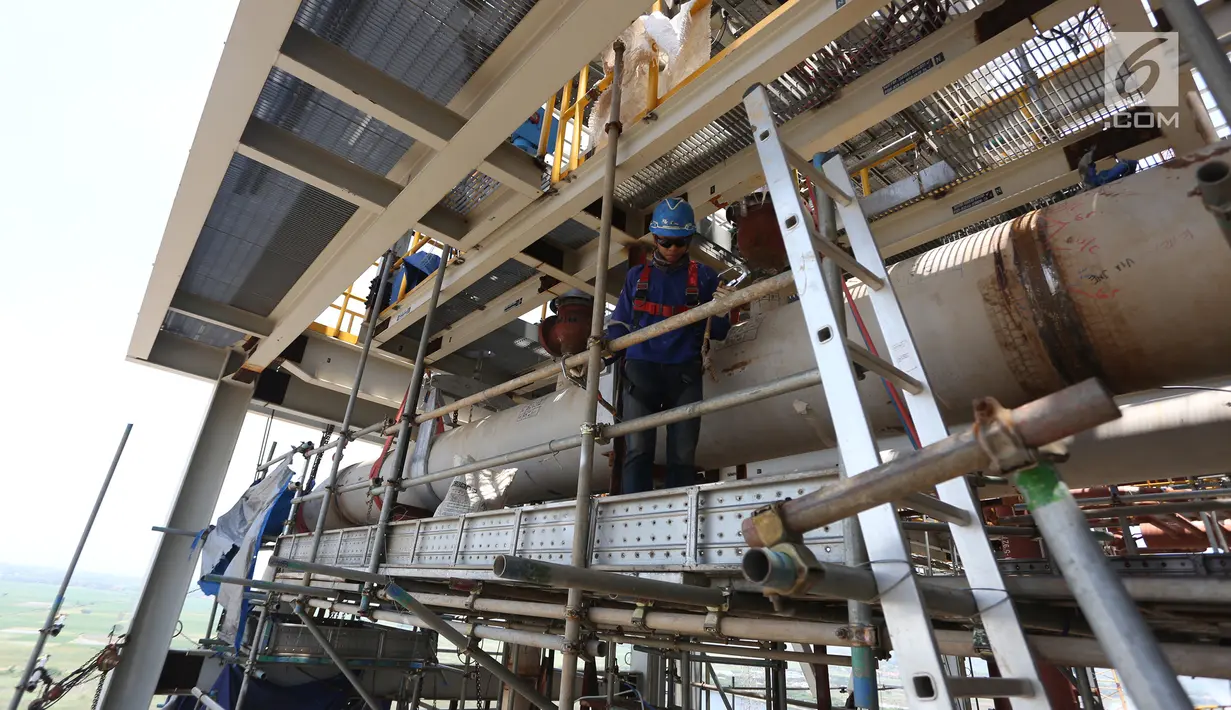 FOTO: Melihat Pembangunan PLTU Lontar 4 yang Siap Beroperasi September 2019 - Foto Liputan6.com