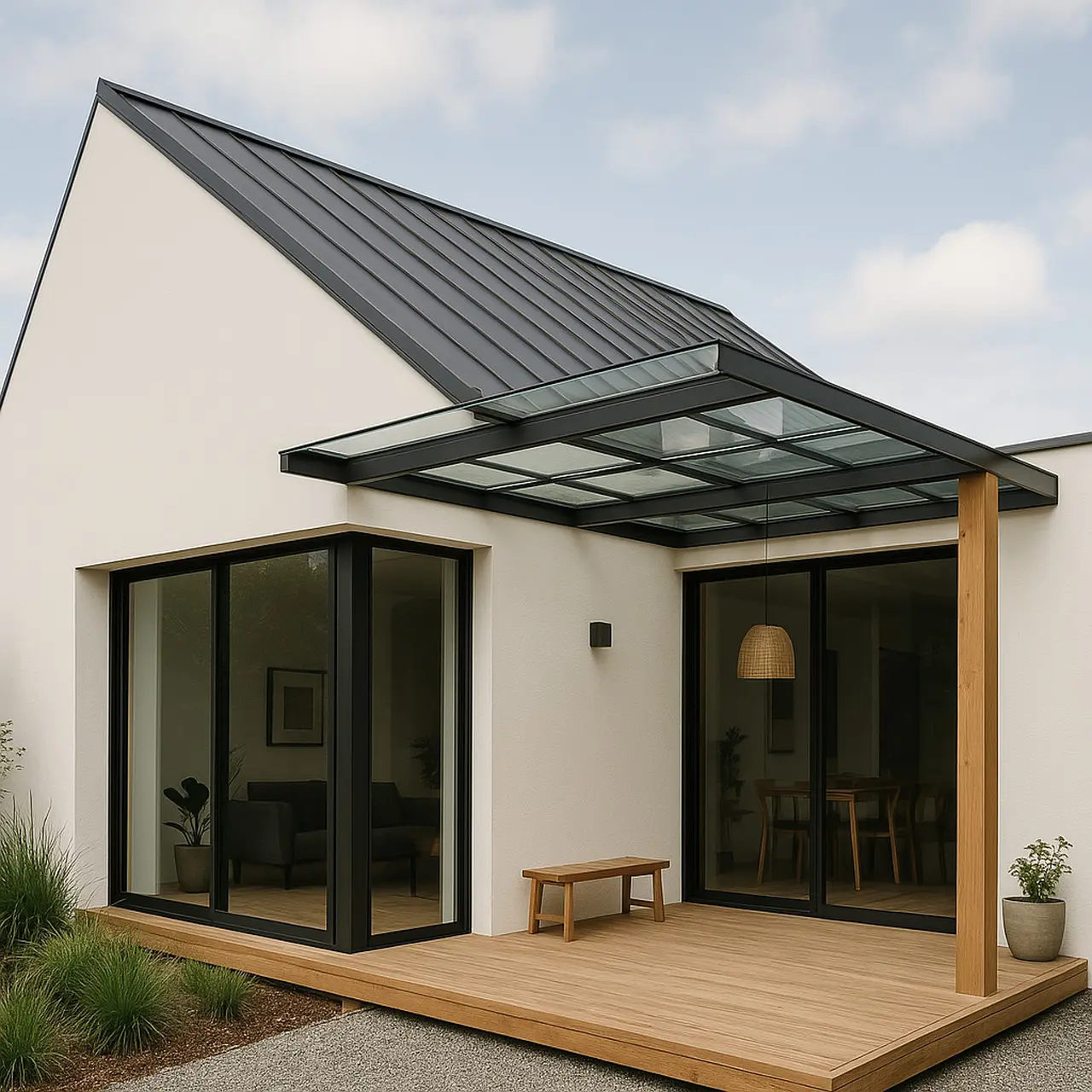 10 Model Rumah Atap Miring ke Belakang Terbaru 2025, Fungsional dan ...