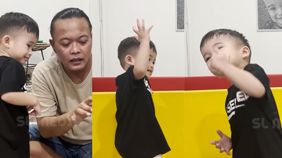 Sule Temu Kangen dengan Adzam, Lucu dan Menggemaskan Sudah Bisa Gaya ...