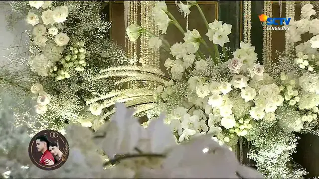 Dekorasi Lokasi Akad Nikah Kaesang - Erina Hanya Pakai Bunga Segar Dominasi Putih, Ini Makna di ...