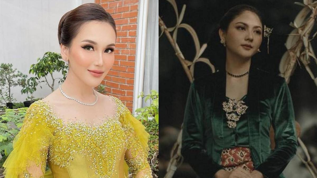 10 Potret Kebaya Artis Berbagai Siluet, Ide Tampil Elegan Berkelas Bak ...
