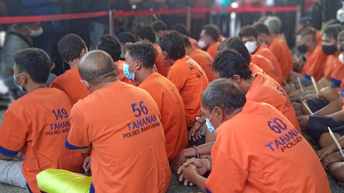 Operasi Pekat Polresta Banyuwangi Ungkap 125 Kasus Kriminal Narkoba