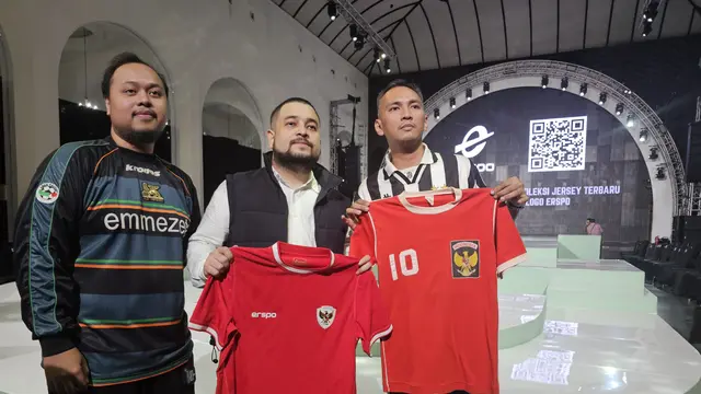 PSSI dan Erspo Launching Jersey Baru Timnas Indonesia, Terinspirasi ...