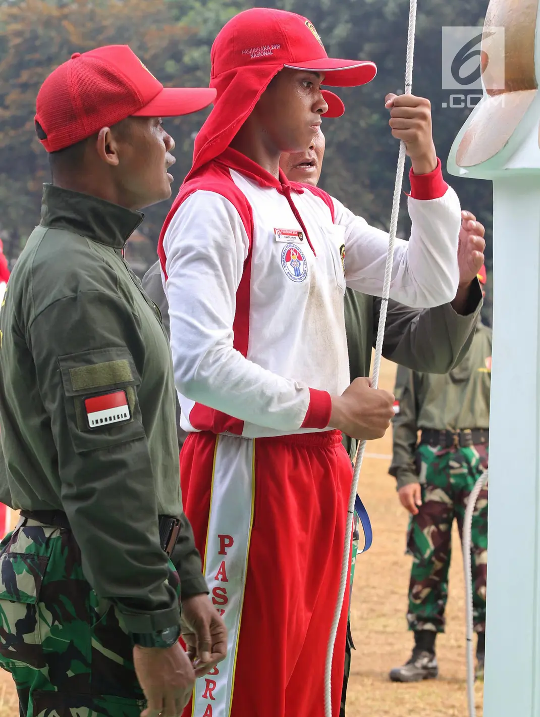 FOTO: Intip Calon Paskibraka Nasional 2019 Berlatih Baris-berbaris ...