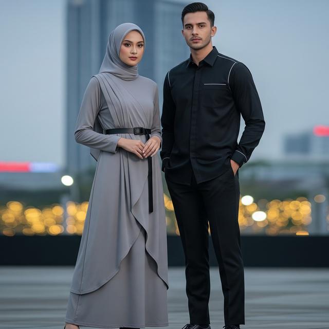 8 Rekomendasi Gamis dan Koko Serasi untuk Lebaran 2026, Tampil Kompak ...