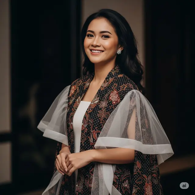 15 Outer Batik Wanita Layering Terbaik di 2025, Stylish, Unik, dan ...