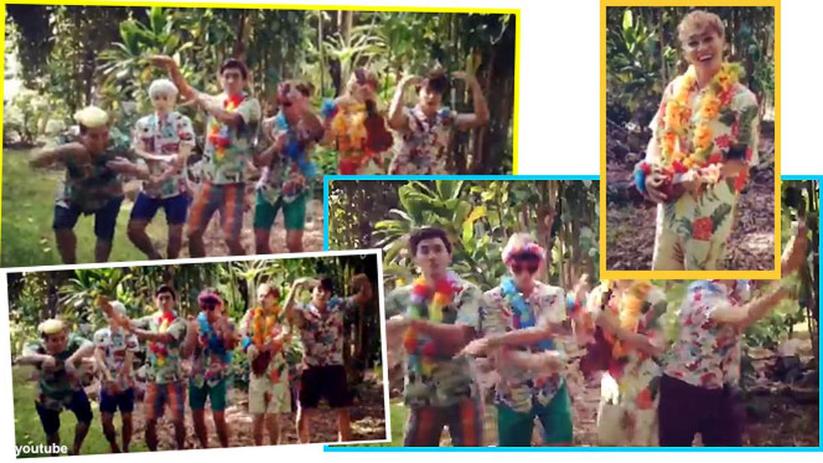 Lucunya, Tarian Hawaii Ala Super Junior
