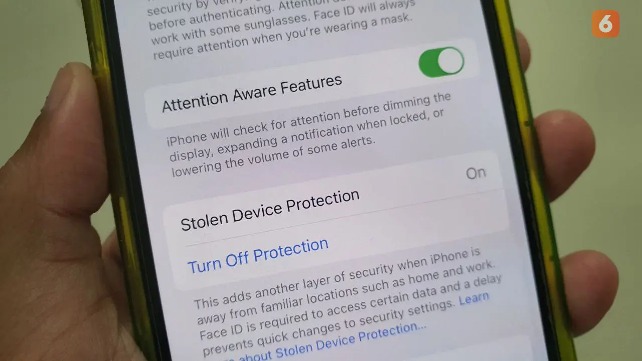 Cara Pakai Stolen Device Protection, Fitur Baru iPhone di Update iOS 17.3