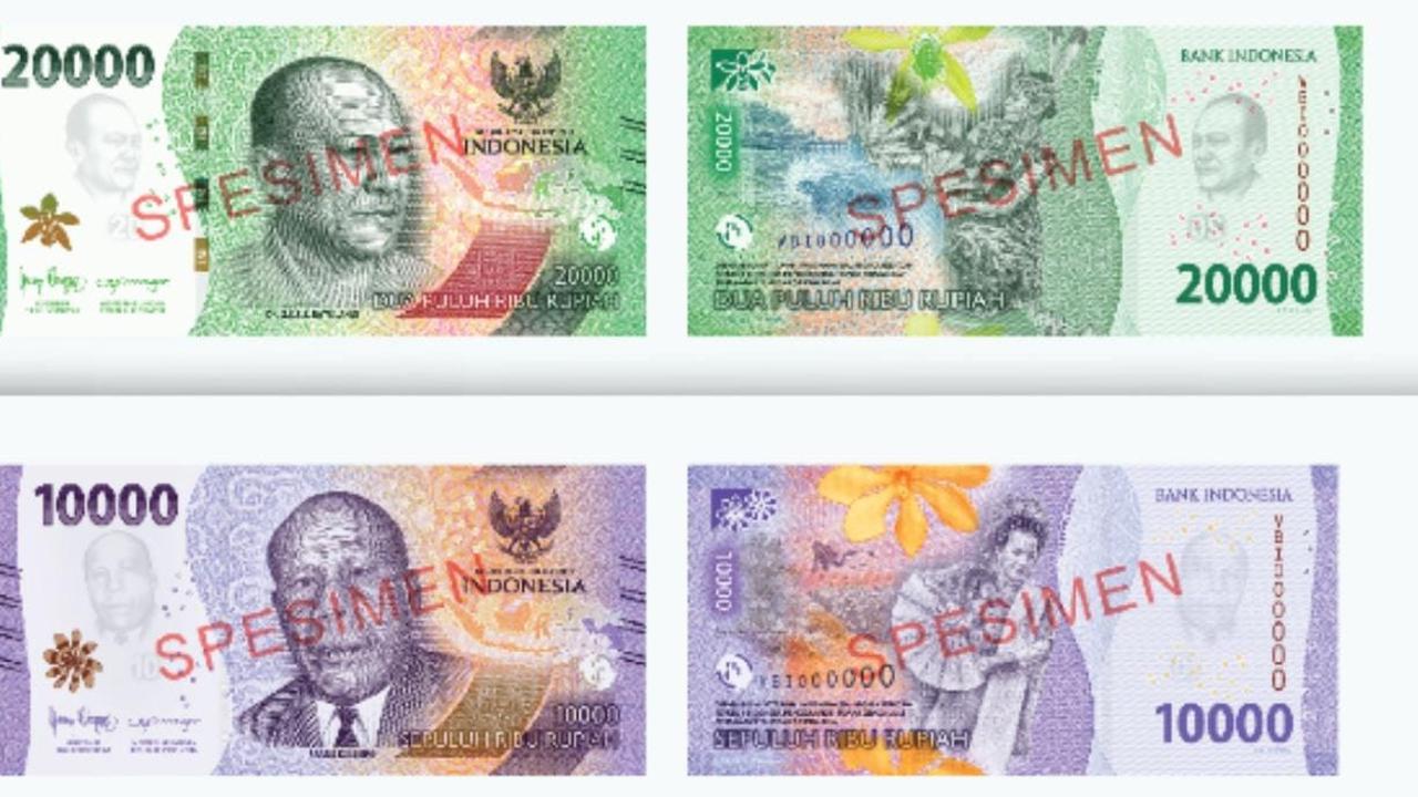 Ini 7 Pecahan Uang Rupiah Kertas Baru, Intip Penampakannya
