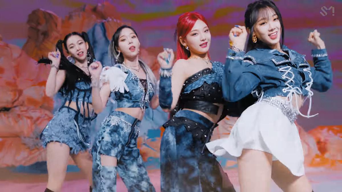 5 Fakta Menarik MV Comeback aespa, Next Level - Entertainment Fimela.com