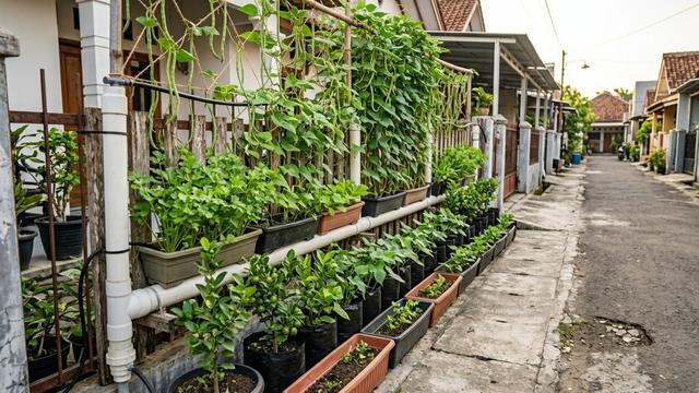 6 Cara Membuat Kebun Sayur Vertikal Anti Becek saat Musim Hujan untuk ...