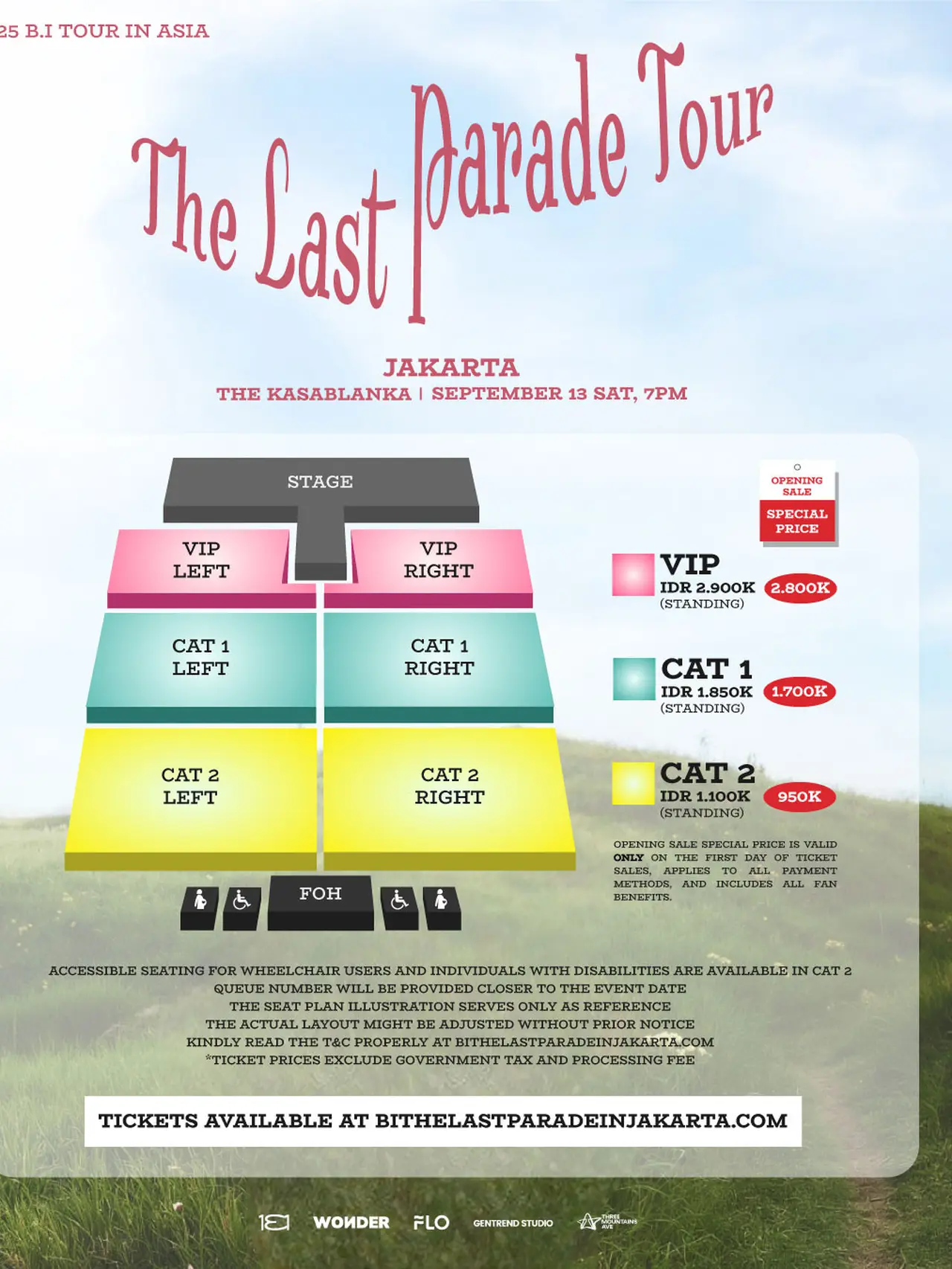 B.I Kembali ke Jakarta dalam Konser yang Bertajuk The Last Parade Tour ...