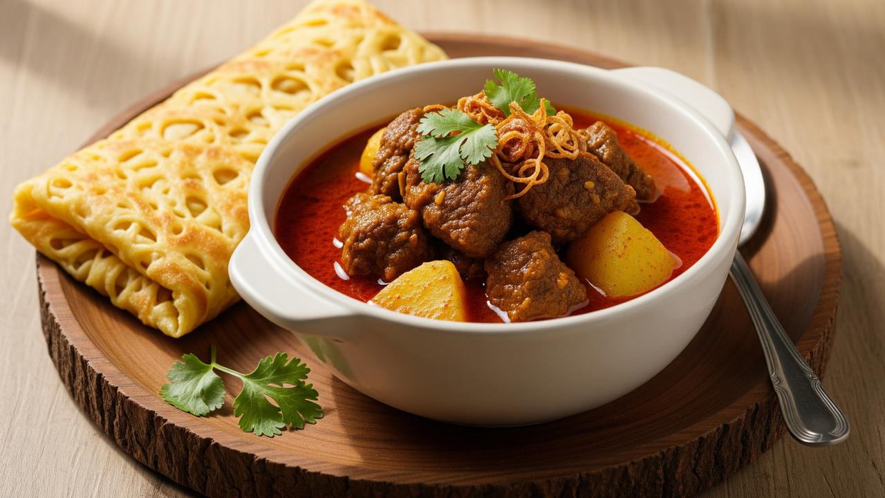 Resep Kari Daging Kentang dan Roti Jala, Sajian Lezat Iduladha yang ...