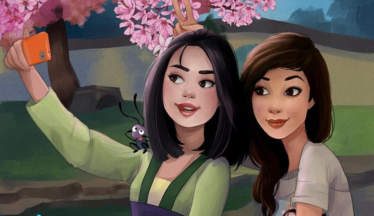 Begini Jadinya Kalau Putri Disney Punya Gaya Rambut Kekinian - Photo ...