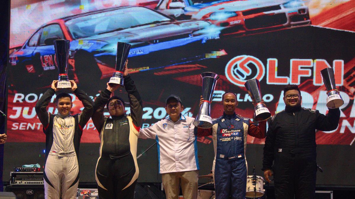 Asapi Pembalap Korea, Umbu Gillberth Kembali Rajai Seri 2 Kejurnas Drift 2024