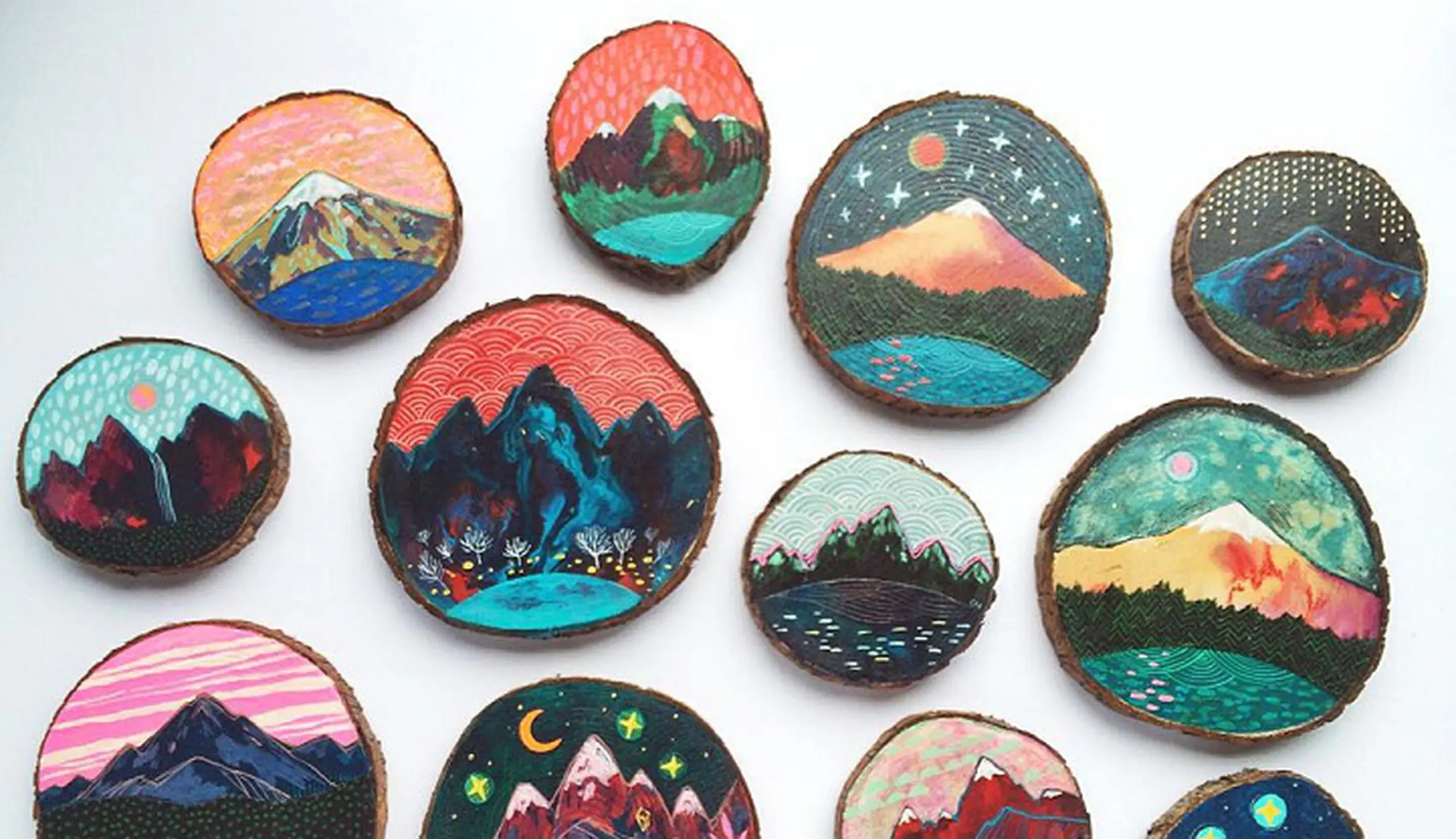 Lukisan Indah Dari Potongan Kayu Ini Cocok Jadi Hiasan Dinding - Photo ...