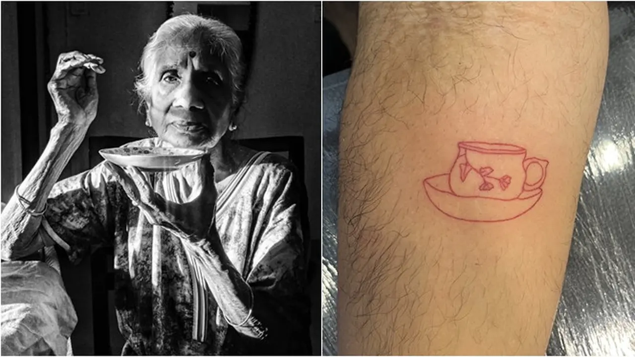Pria Ini Bikin Tato Ciri Khas Kakek Neneknya yang Telah Meninggal, Jadi ...