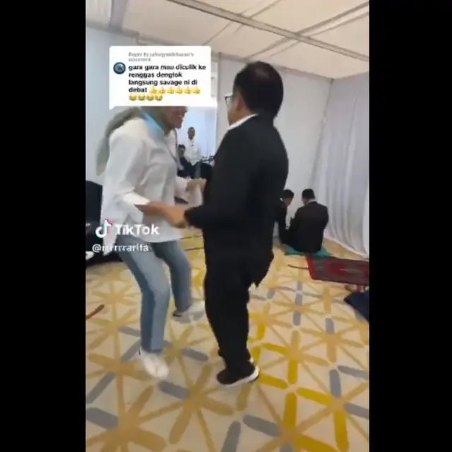 Anies Baswedan Rekam Momen Putri Cak Imin Ajak Ayahnya Lompat-Lompat Jelang Debat Cawapres ...