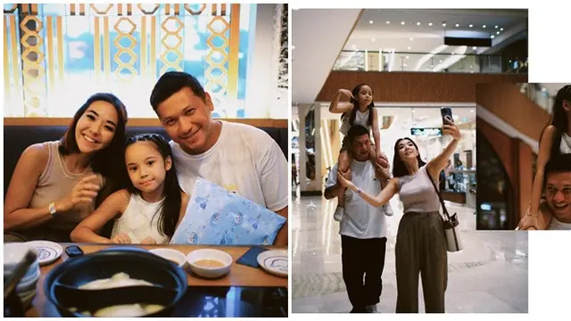 6 Potret Gading dan Gisel Rayakan Ultah Gempi ke-9 Bersama, Bak Keluarga Cemara - Hot Liputan6.com