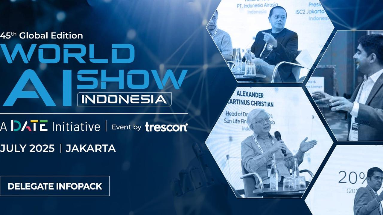 Jakarta akan Jadi Tuan Rumah World AI Show Ke-45, Soroti Transformasi ...