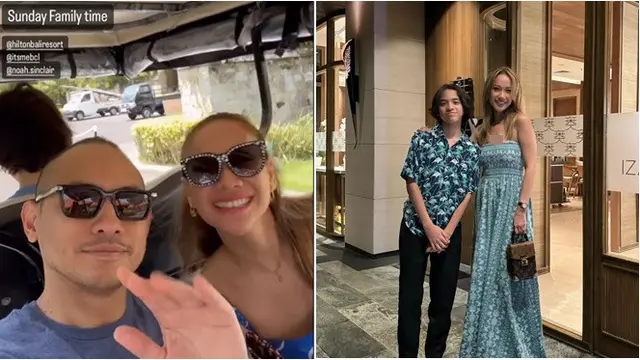 6 Potret BCL dan Tiko Aryawardhana Nikmati Liburan di Bali, Bareng Noah Sinclair - Hot Liputan6.com