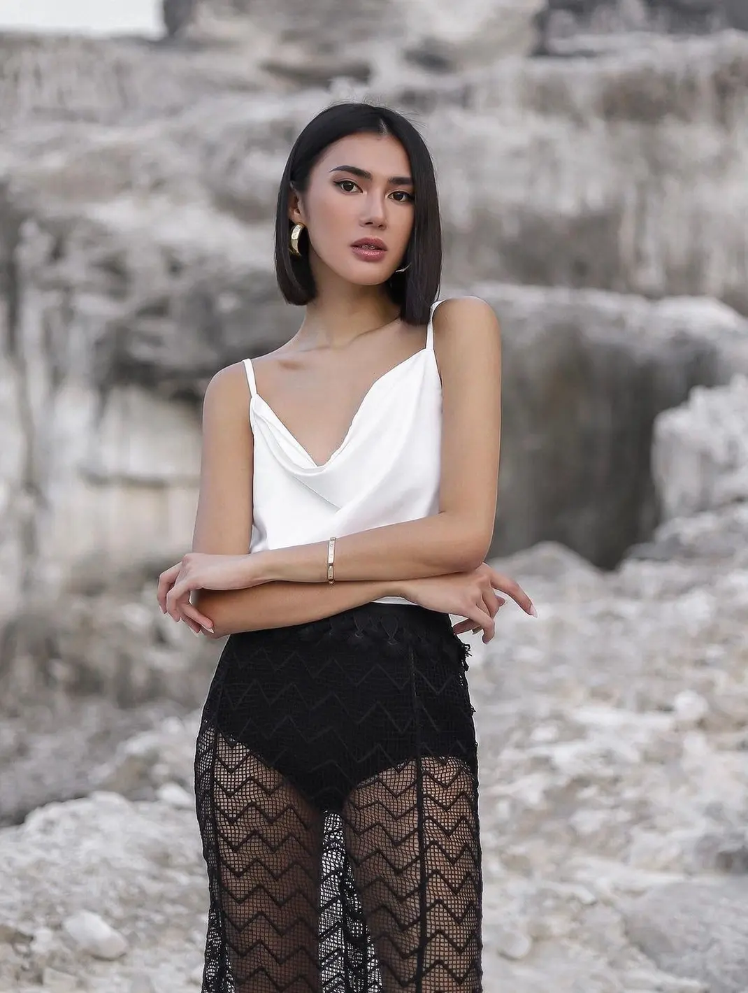 11 Gaya Seksi Michelle Halim, Influencer yang Viral Berkomentar Body ...