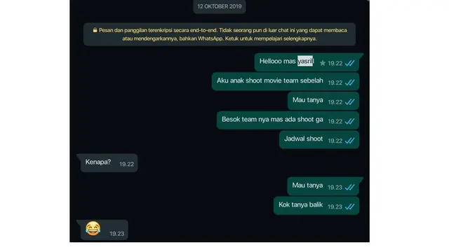 6 Chat Kakak dan Adik Kelas Ini Penuh Drama, Bikin Geregetan - Hot Liputan6.com