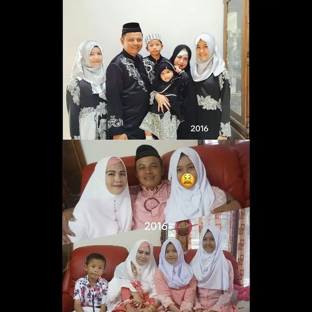 Keren, Ini Potret Foto Keluarga Jalani 9 Kali Lebaran yang Kompak ...