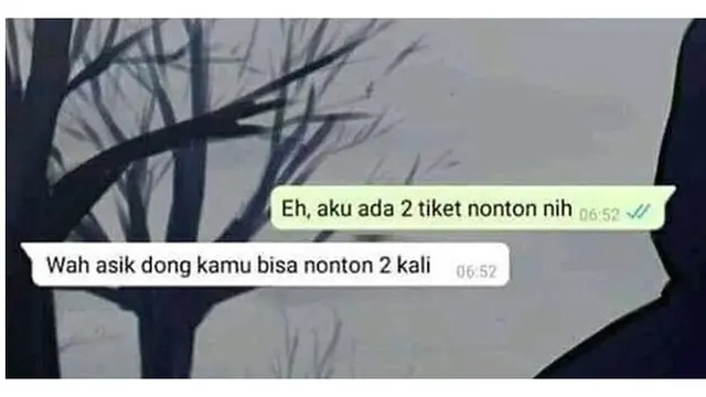 6 Chat Ajak Gebetan Nonton Film di Bioskop Ini Balasannya Tak Terduga - Hot Liputan6.com