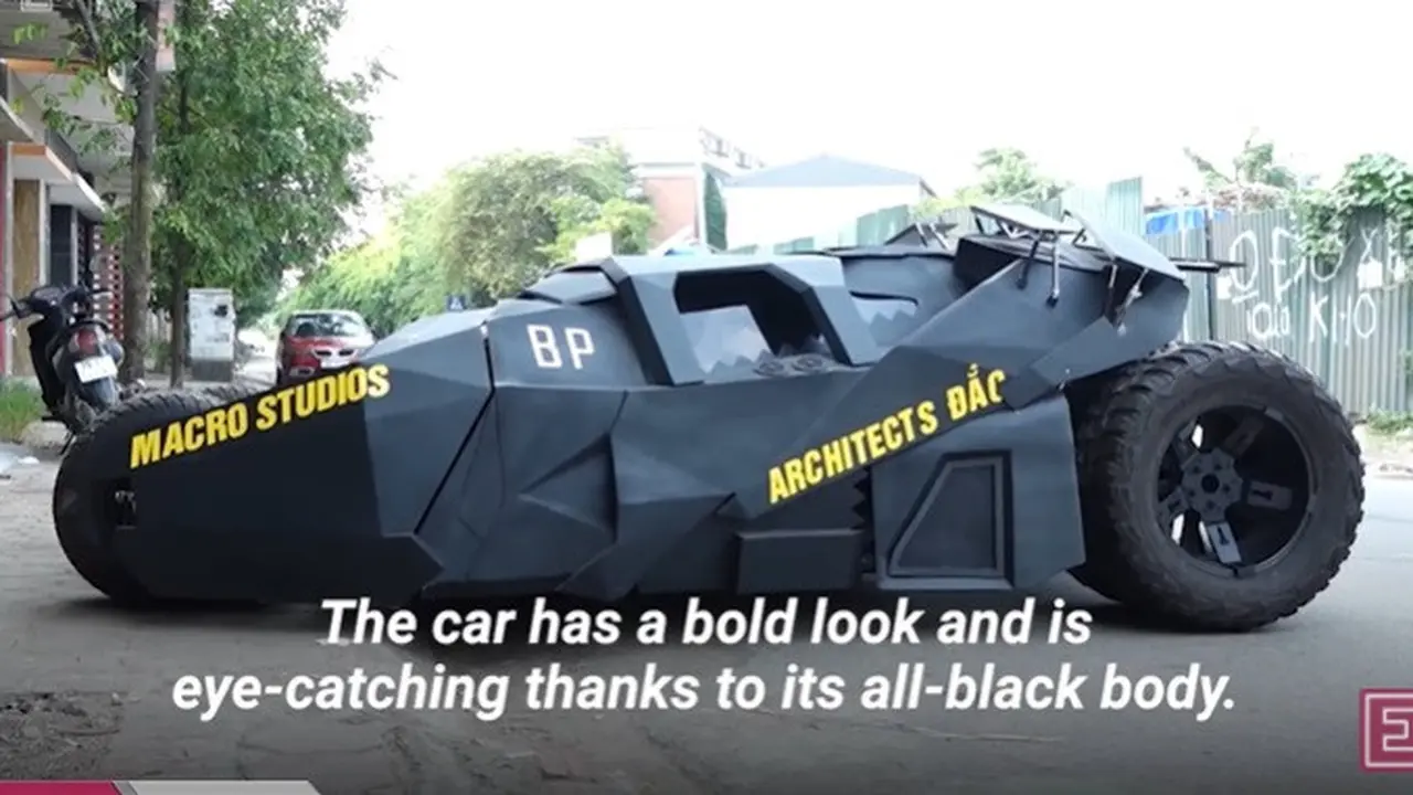 Keren, Mahasiswa Asal Vietnam Buat Batmobile Sendiri - Citizen6 ...