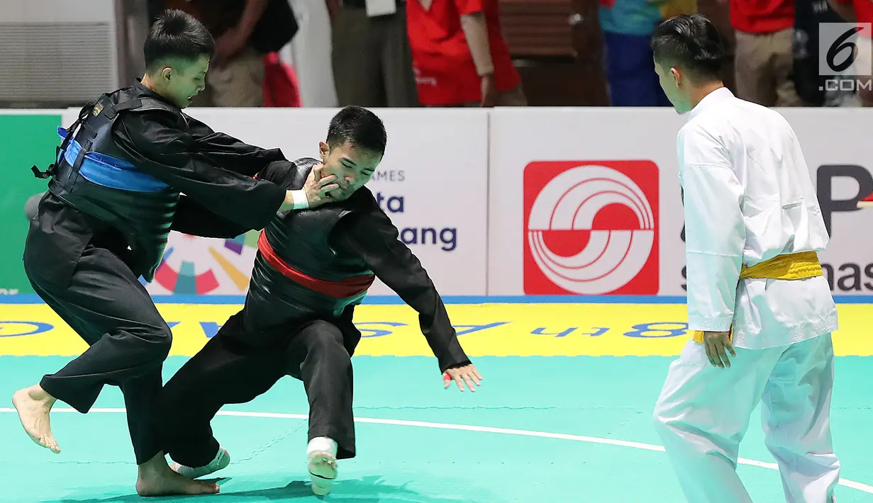 FOTO : Dua Pesilat Indonesia Masuk Delapan Besar - Foto Liputan6.com