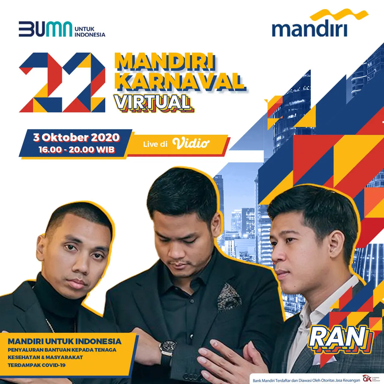 Tampil di Mandiri Karnaval 2020, Kahitna Siap Bawa Penggemar Musik ...