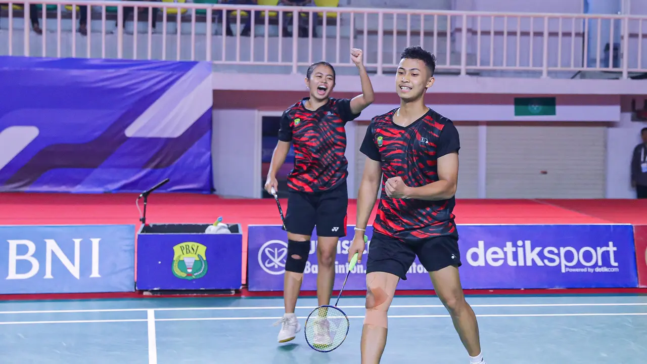 BNI Kejurnas PBSI 2023: Kleopas/Rachel Juara Ganda Campuran - Bola Liputan6.com