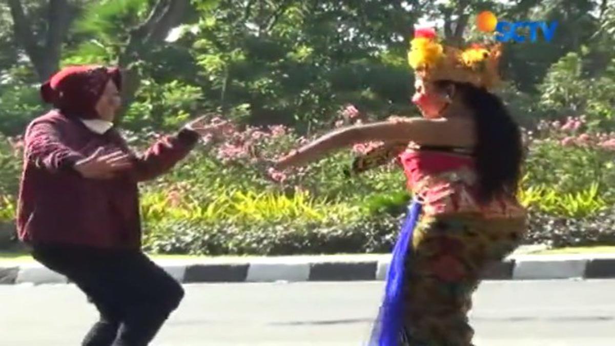 Wali Kota Risma Menari Bali di Surabaya Cross Culture Festival 2017 ...