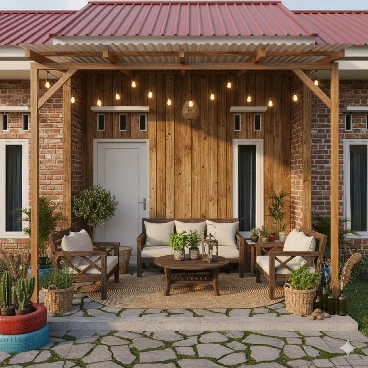 10 Pilihan Model Teras Rumah Subsidi Tipe 36 Trend 2025, Bikin Nyaman ...