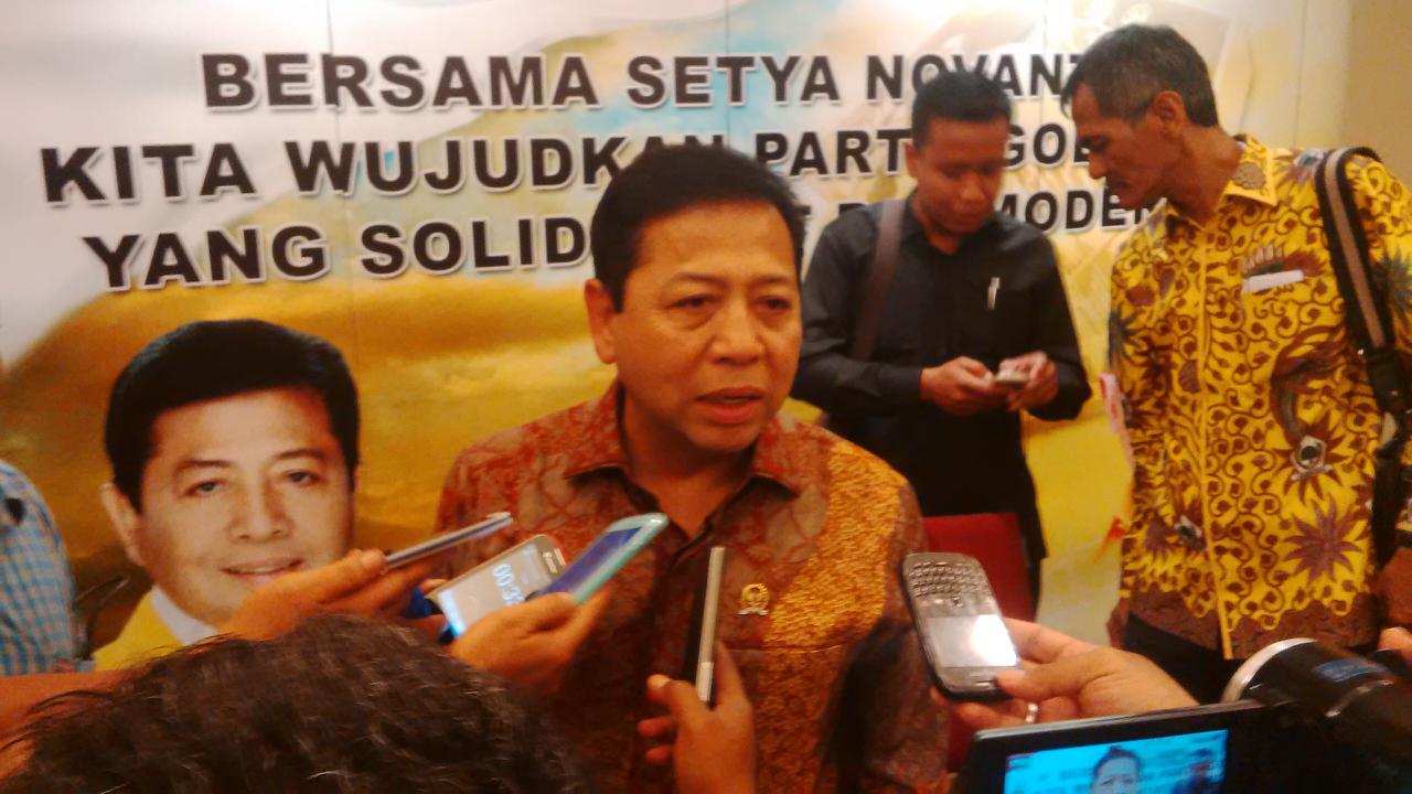 Demi Jadi Ketum Golkar, Setya Novanto Bolos dari DPR