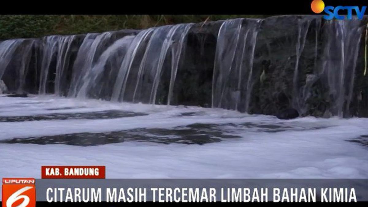 Sungai Citarum Tercemar Limbah, Kini Ancam Kesehatan Warga - News Liputan6.com