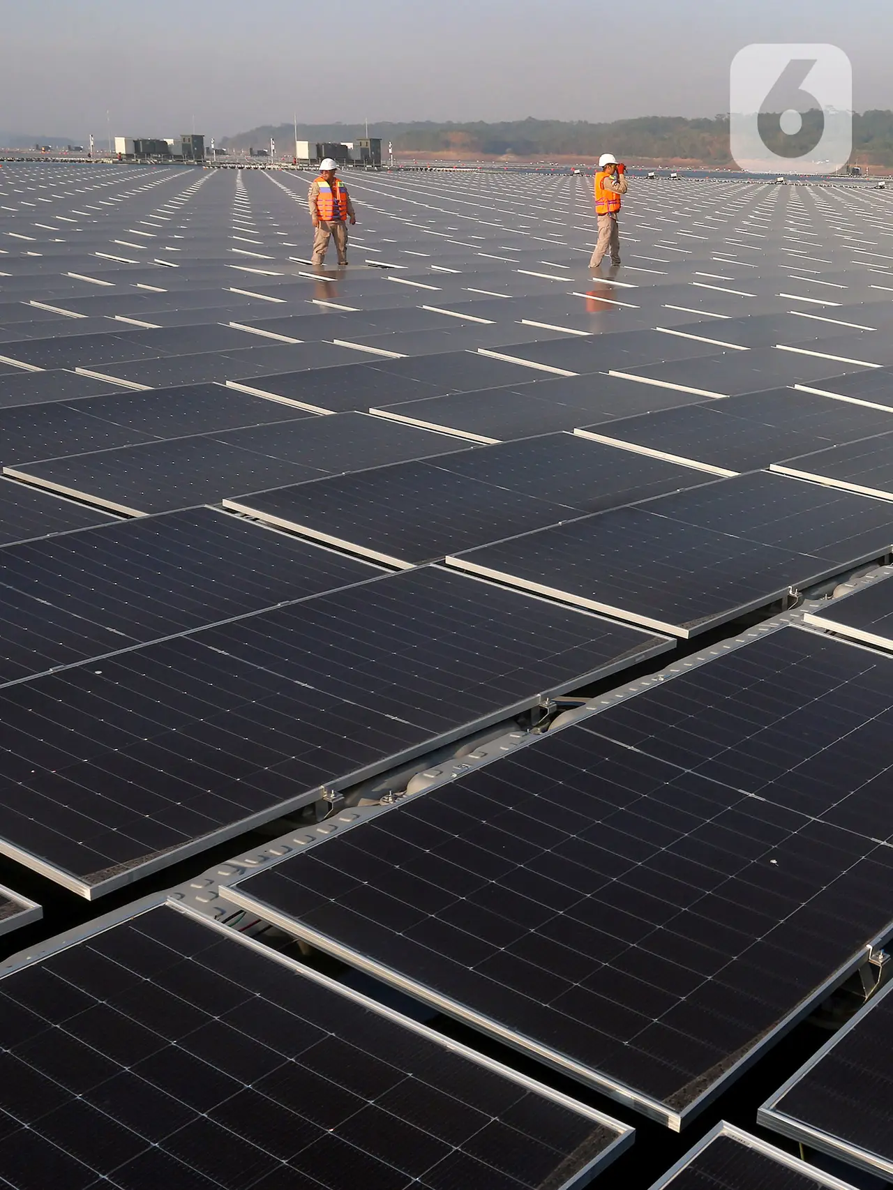 Profil PLTS Terapung Cirata, Terbesar di Asia Tenggara yang Diresmikan ...