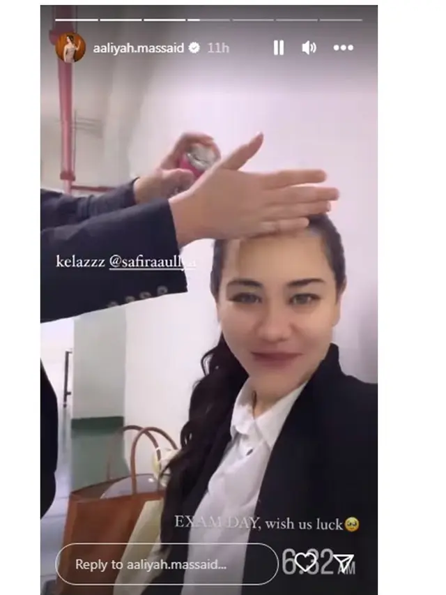 8 Momen Aaliyah Massaid Jalani Ujian Tengah Semester di Kampus, Tetap ...