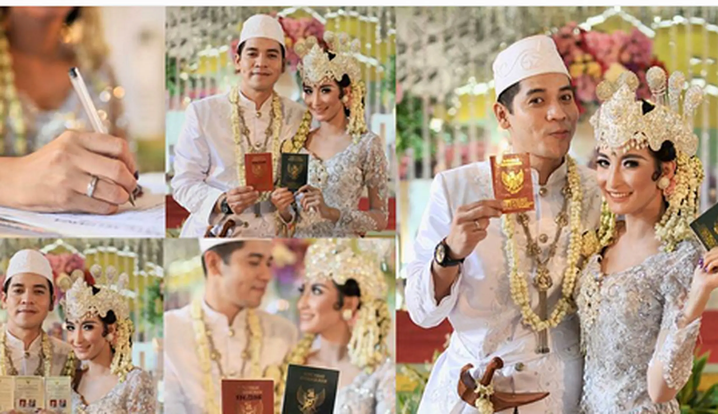 Foto-foto Pernikahan Ricky Perdana dengan Chaca Thakya - Photo Fimela.com